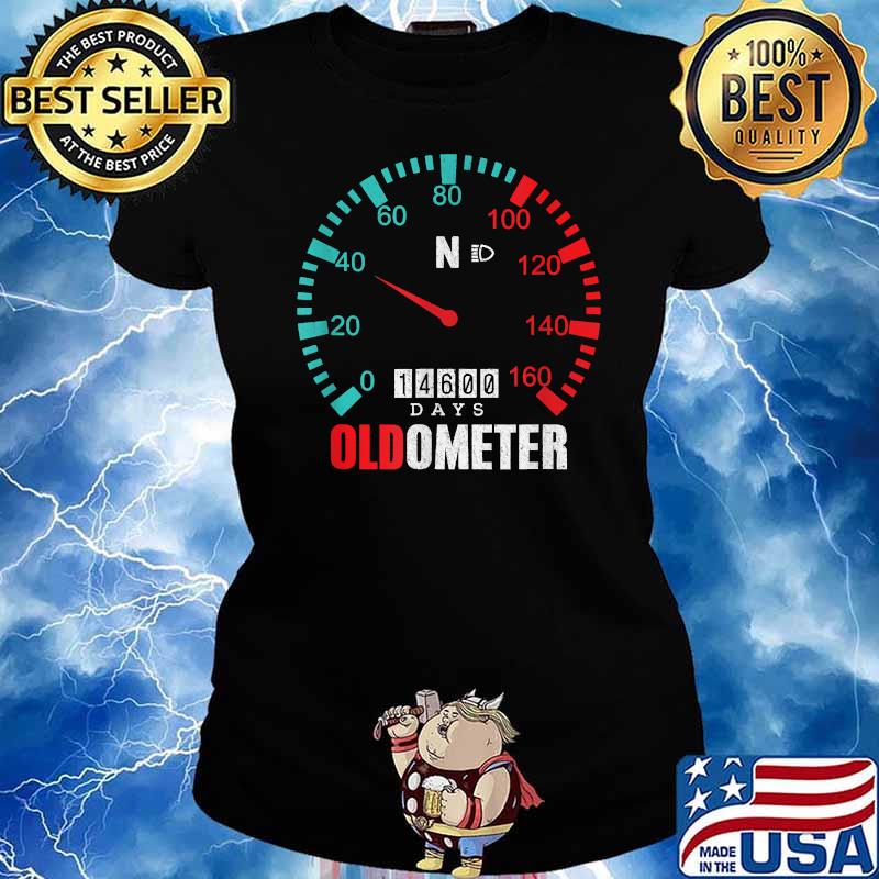40th Birthday 14600 Days Oldometer 40 Years Old Men T-Shirt, hoodie ...