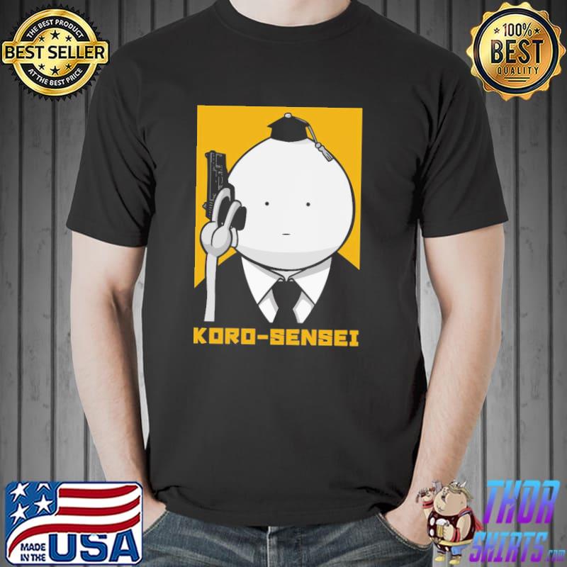 SenseI koro and the gun assassination classroom classic shirt, hoodie ...