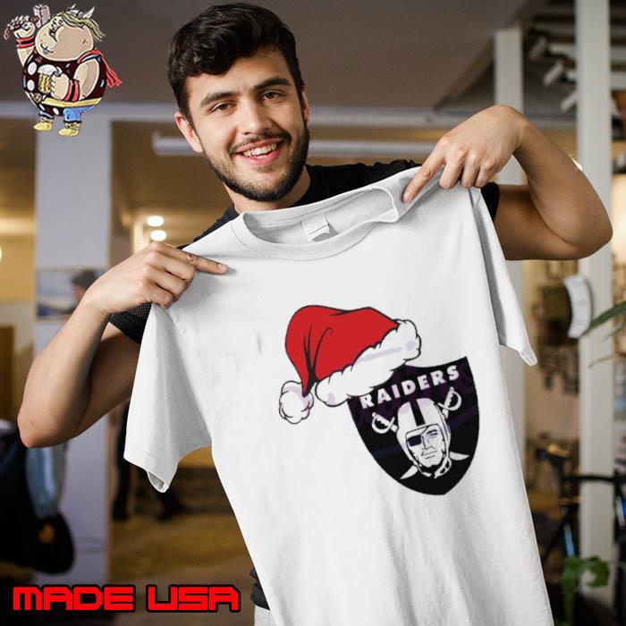 NFL Las Vegas Raiders Santa Hat Logo Christmas 2023 shirt, hoodie ...