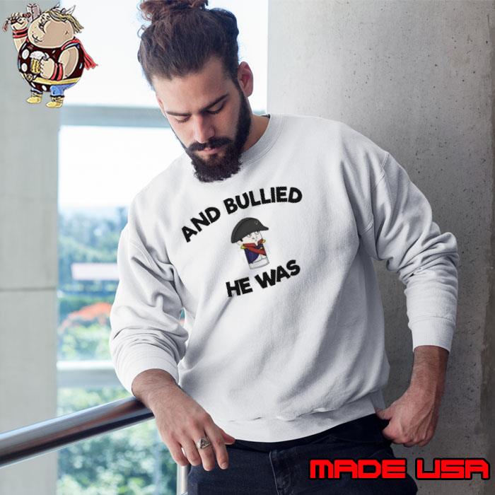 Oversimplified And Bullied He Was Shirt, hoodie, sweater, long sleeve ...